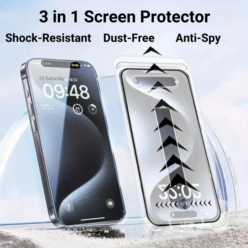 3-in-1 Smartphone Screen Protector (iPhone and Samsung) – Watchily Store